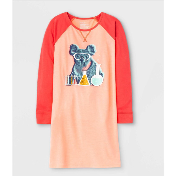 Cat & Jack | Pajamas | New Cat Jack Girls Koala Science Nightgown ...